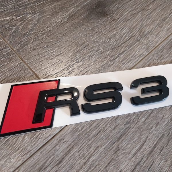 Audi Rs3 Emblem - Etsy