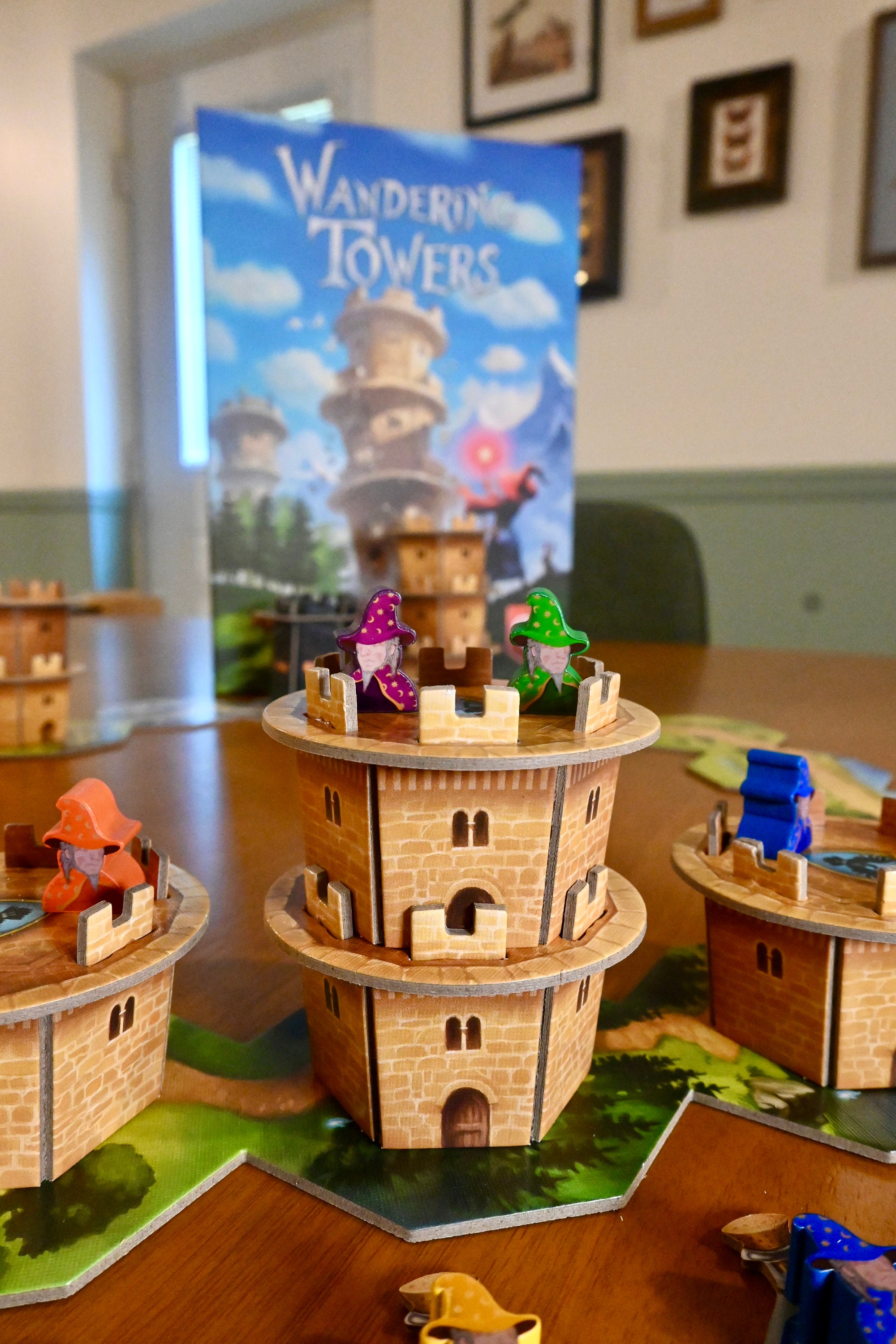 Wandering Towers – Player Piece Stickers - Unofficial Board Game ...