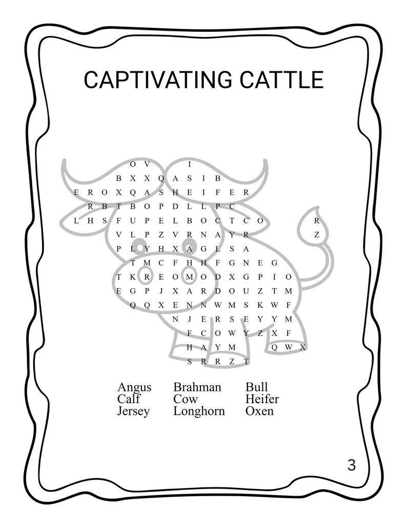 MARVELOUS MAMMALS: A Fun and Educational Word Search Activities for ...
