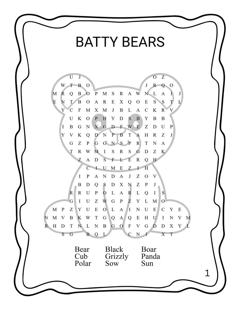 MARVELOUS MAMMALS: A Fun and Educational Word Search Activities for ...