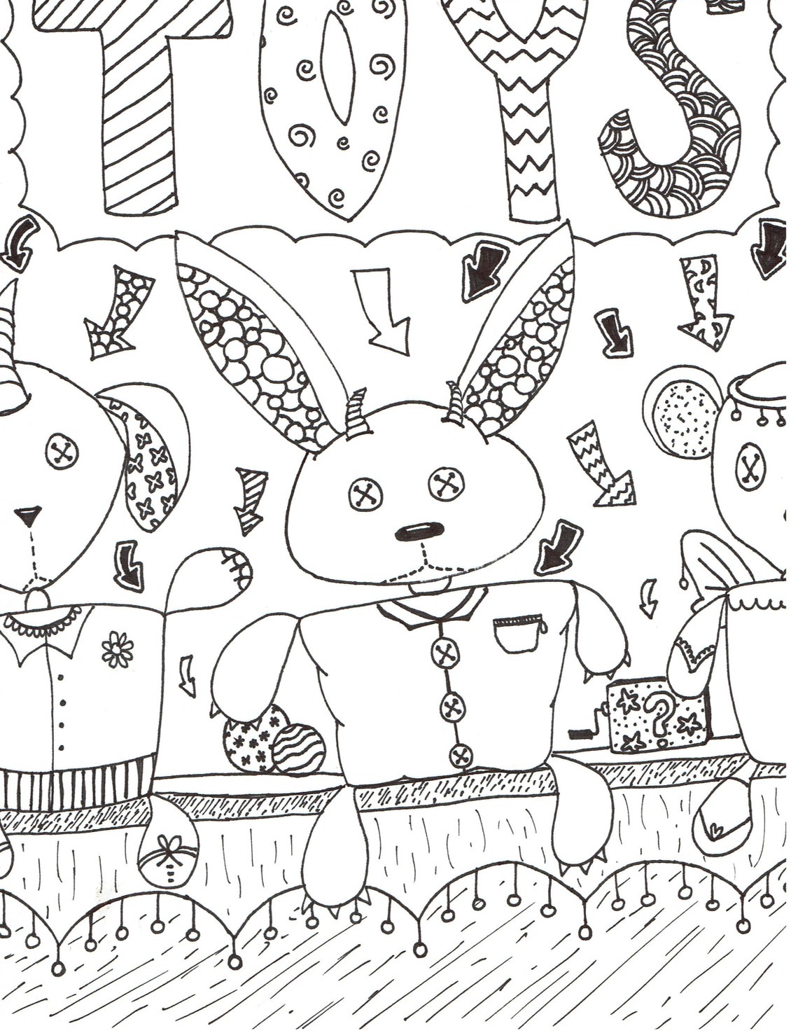 9 Detailed Designs Coloring Pages, Coloring for All Ages - Etsy