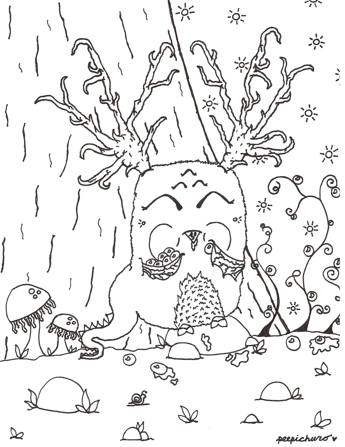 9 Detailed Designs Coloring Pages, Coloring for All Ages - Etsy