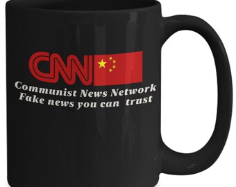 Cnn Fake News Mug - Etsy