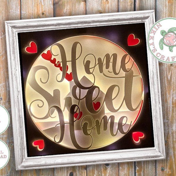 House Shadow Box - Etsy