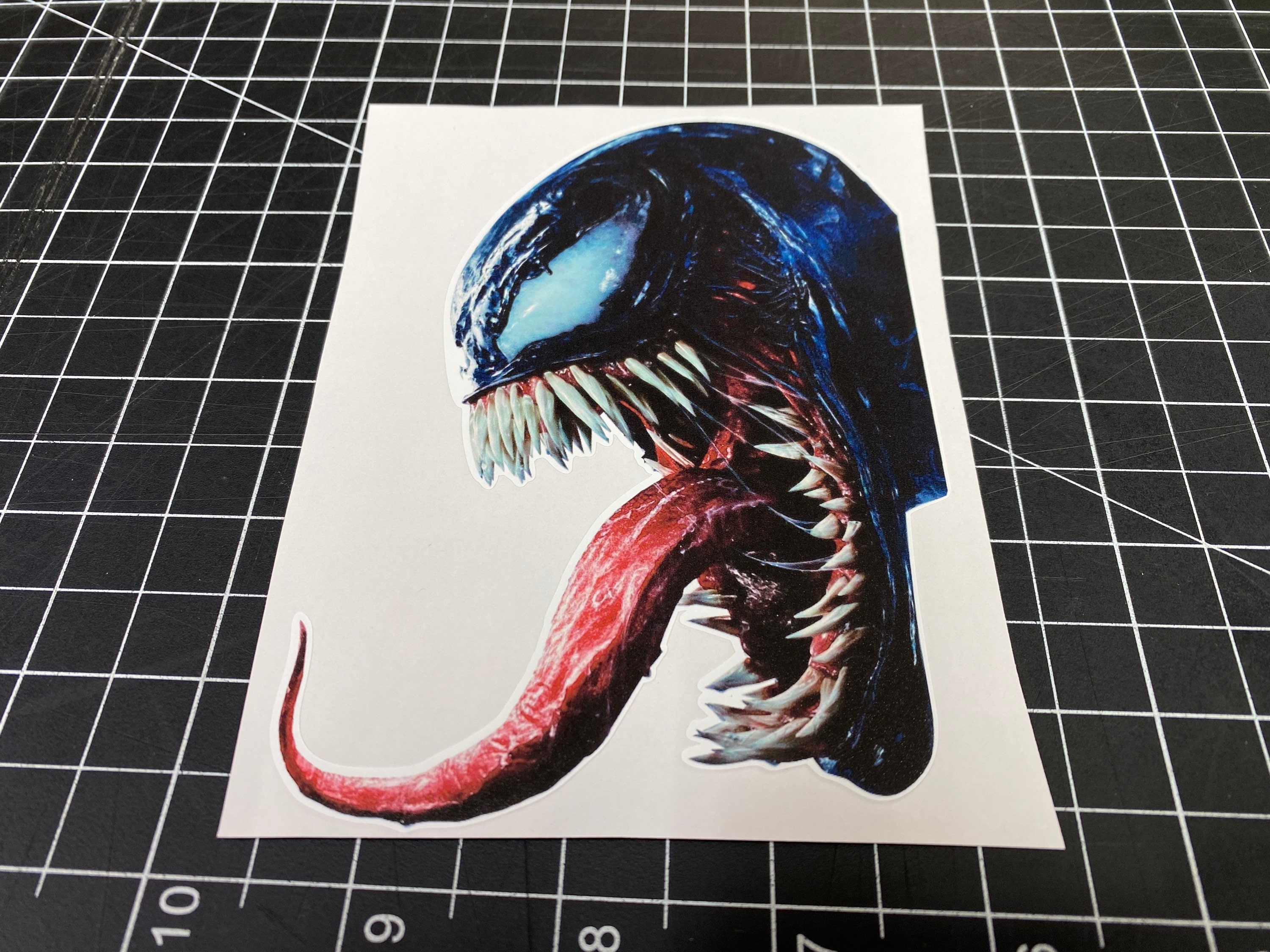 Venom Car Peeker Window Sticker We are Venom Side window | Etsy