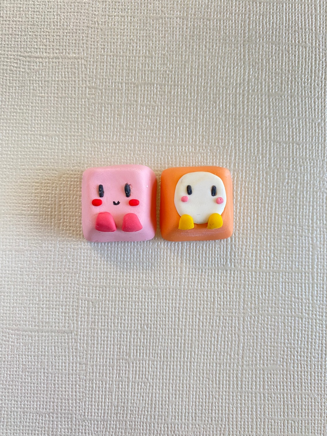 Orange Blob Waddle Kawaii Key Cap | Keebs | Cute Keycaps | Clay Keycaps ...