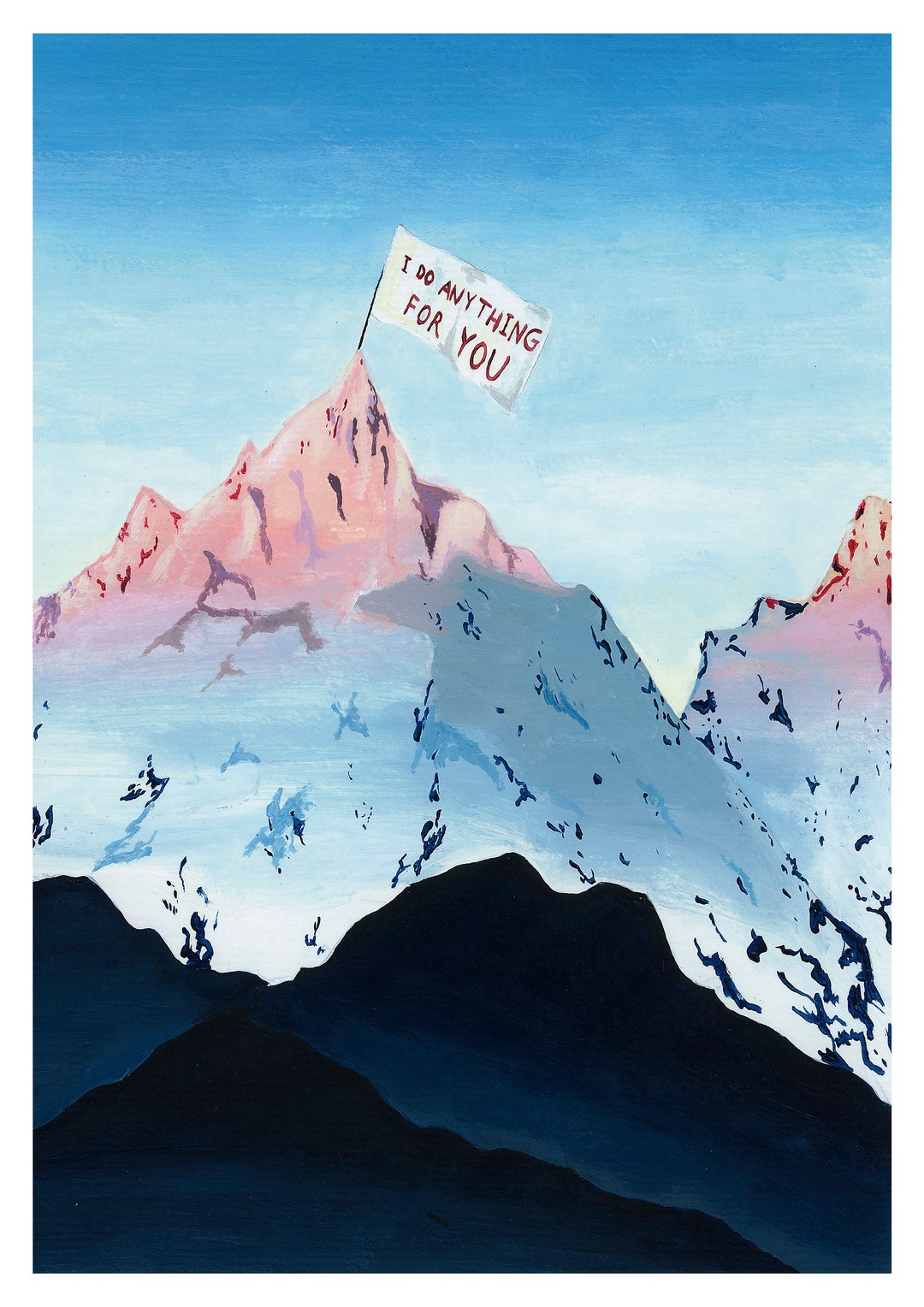 Art Print 'i Do Anything for You' - Etsy