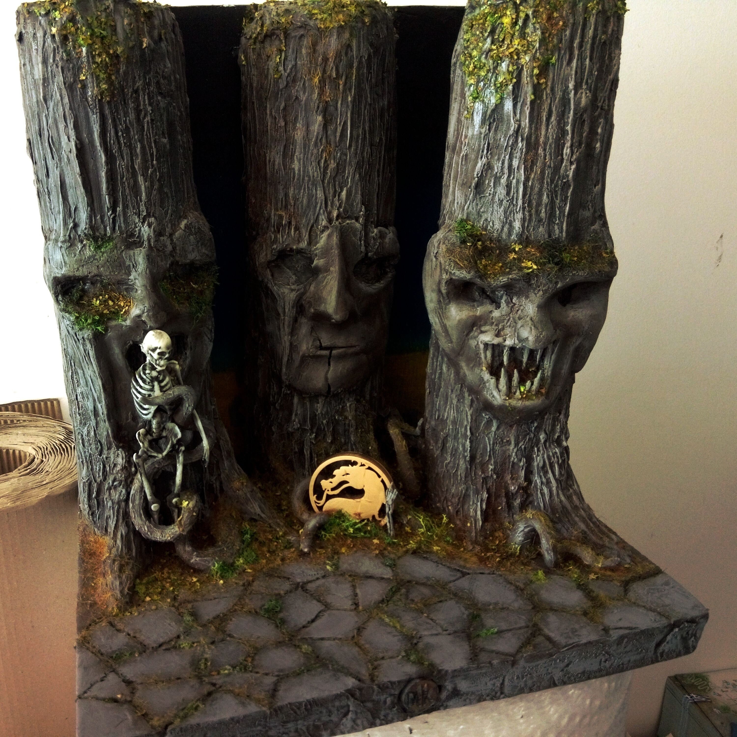 Mortal Kombat Diorama Detolf Size For Storm Collectibles And Jada Toys