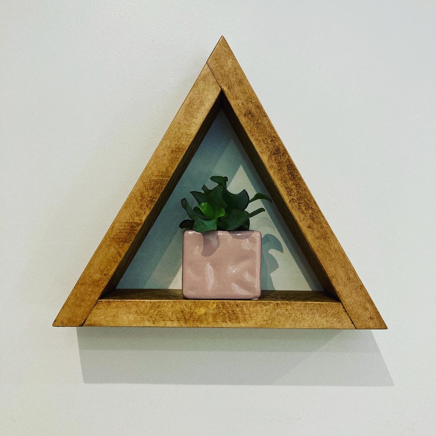 Triangle Shelves Pyramid Shelves Wooden Triangle Shelves - Etsy UK