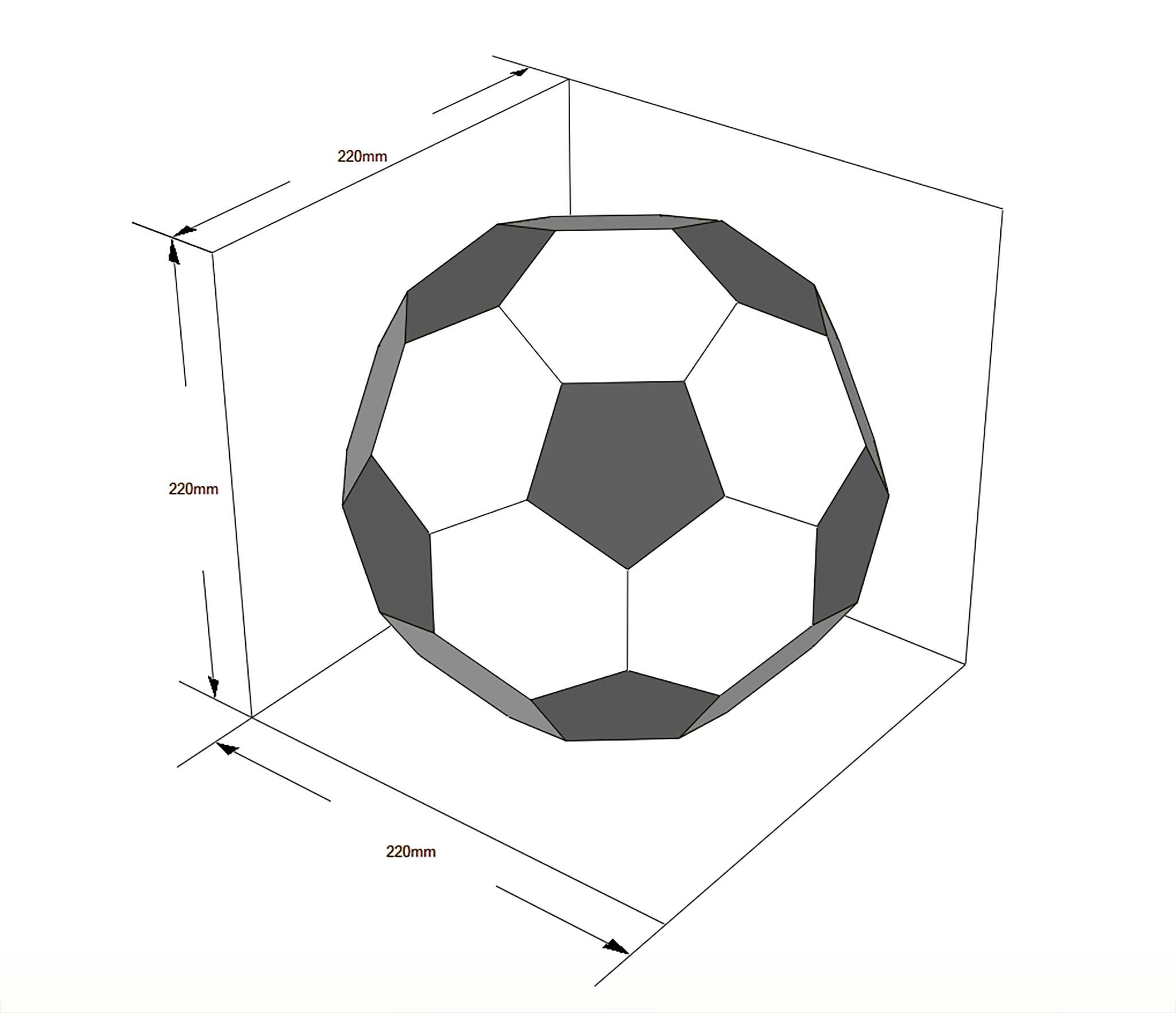 Printable Paper Soccer Ball Template Discover The Beauty Of Printable 