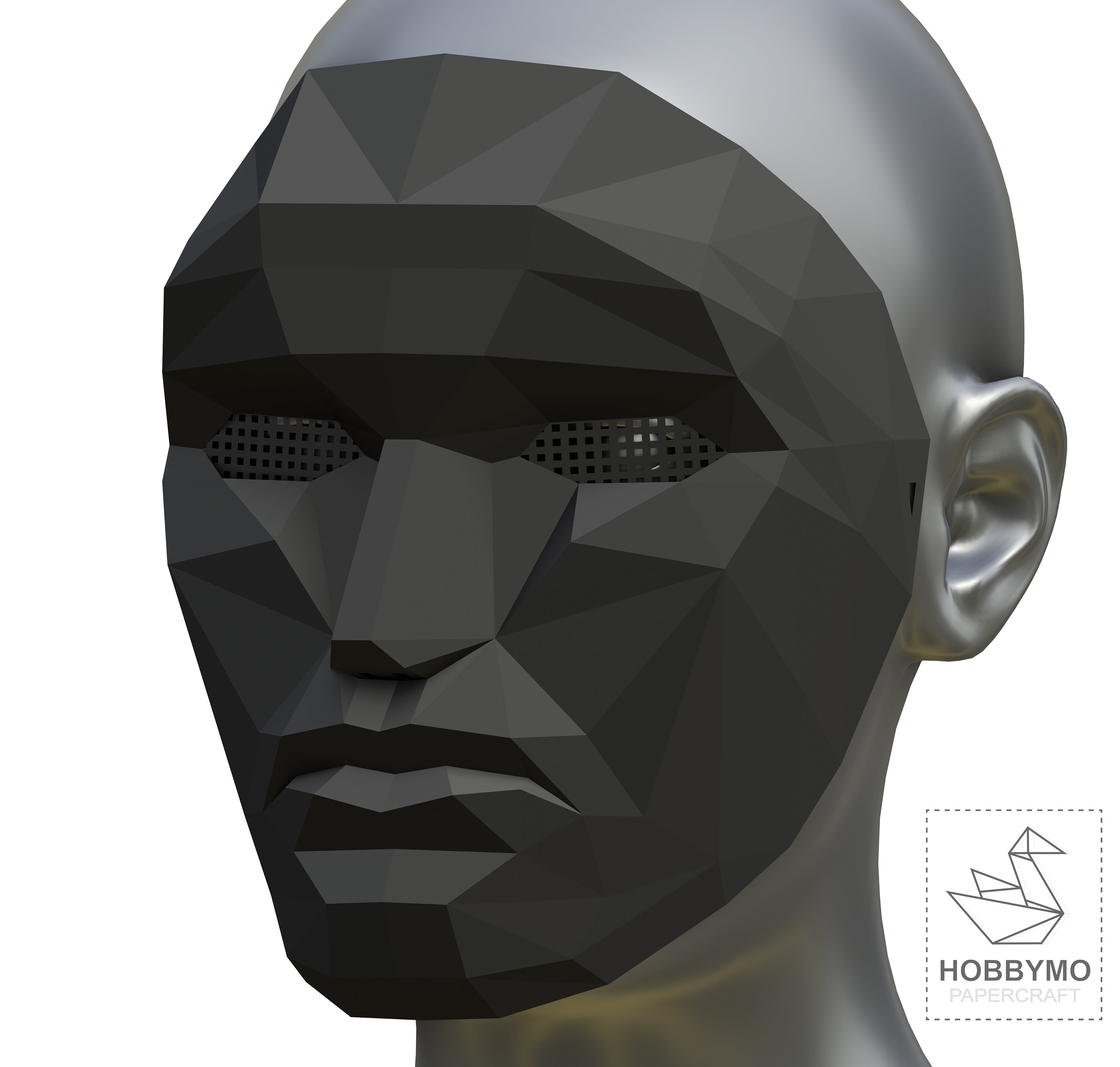 DIY Frontman Mask printable Pdf Template. Mask for Mafia | Etsy