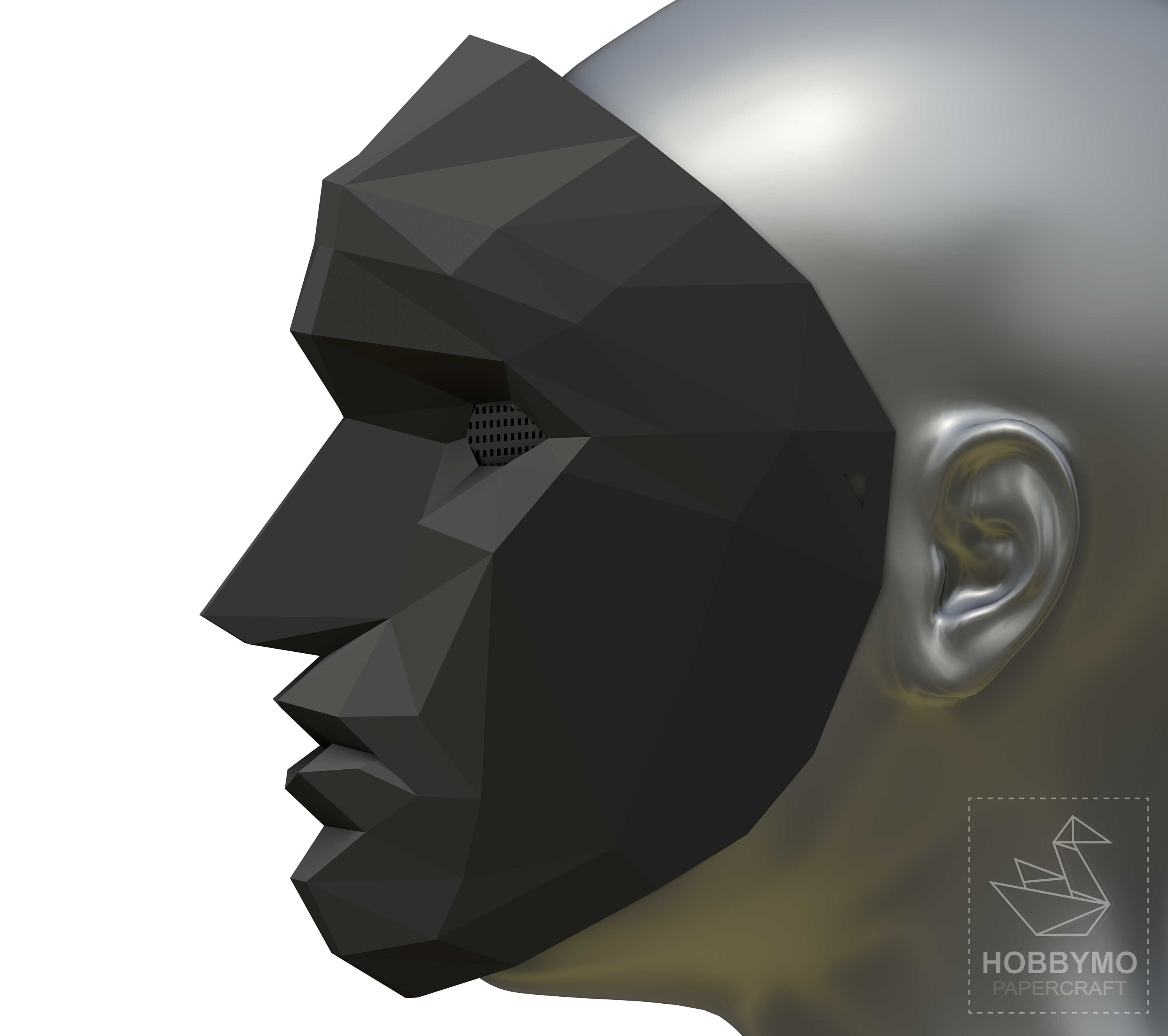 DIY Frontman Mask printable Pdf Template. Mask for Mafia | Etsy