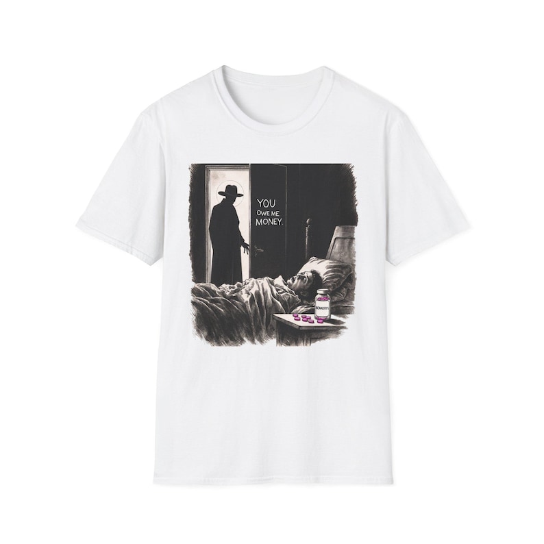 The Hatman, Creepypasta Shadow People Unisex Softstyle T-shirt ...