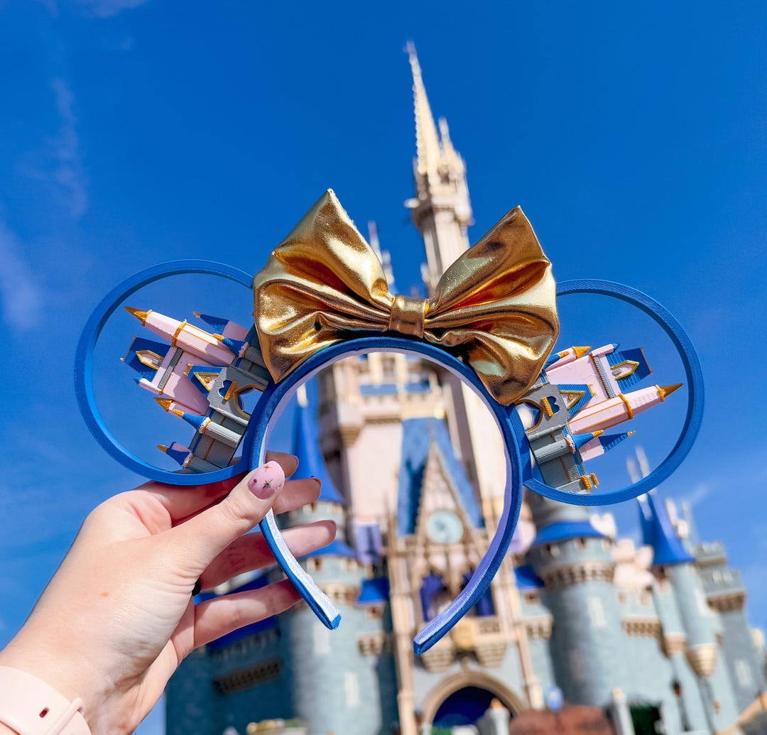 Magic Kingdom Castle Inspired Minnie Ears | Magic Kingdom| Disney World ...