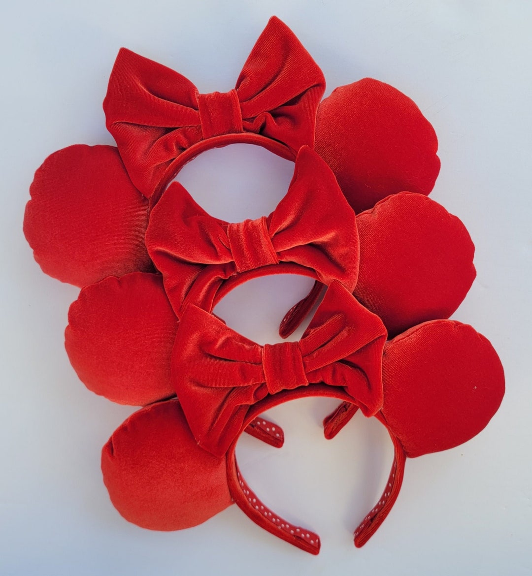 Minnie Skirt Red Velvet Minnie Ears | Velvet Ears | Minnie Ears ...