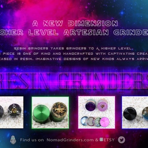 Chillin Beach Side Seashells Brew Sand Backing on Green Grinder Resin ...