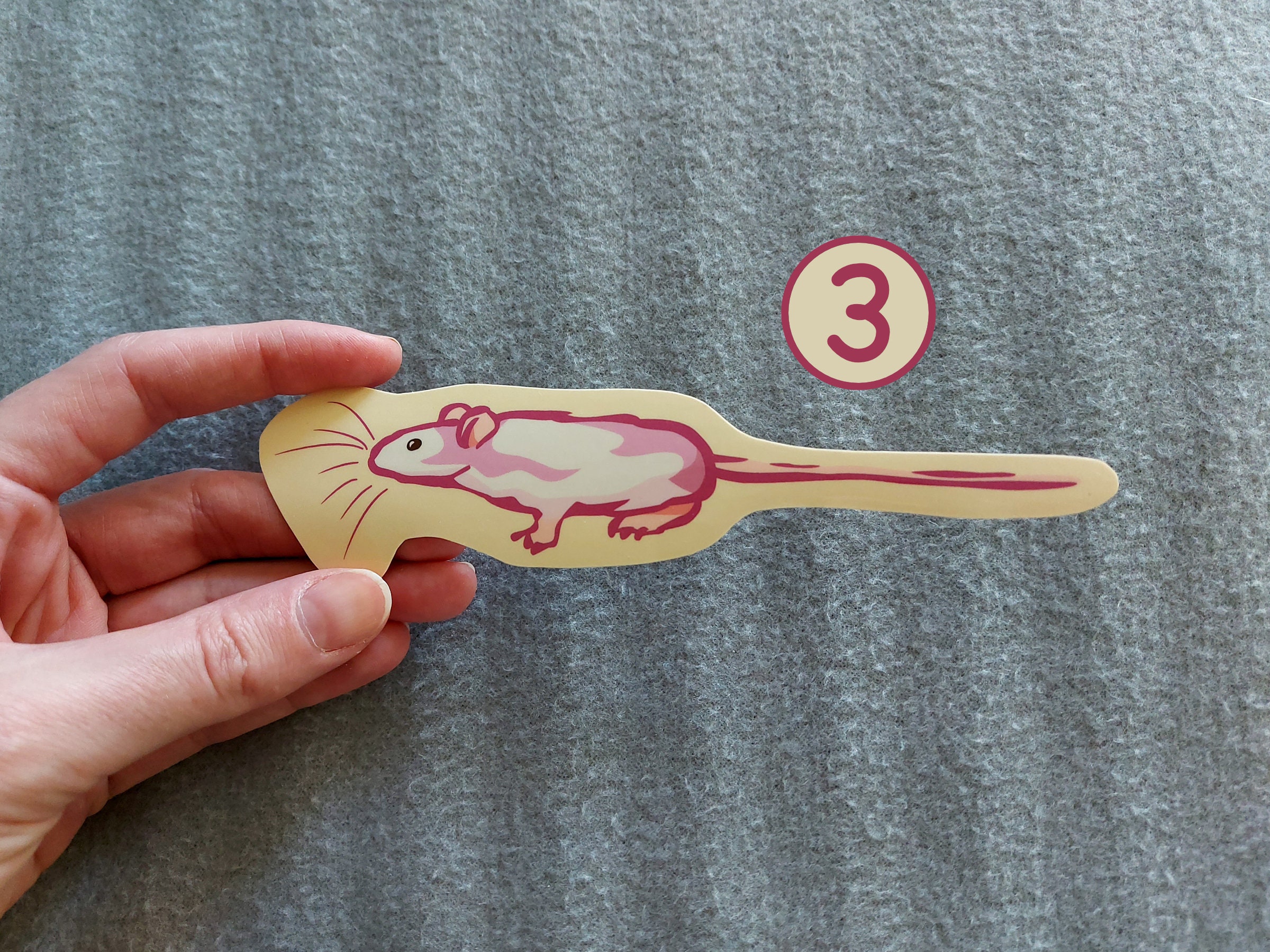 Vinyl Stickers - Mice - Water-resistant - Etsy
