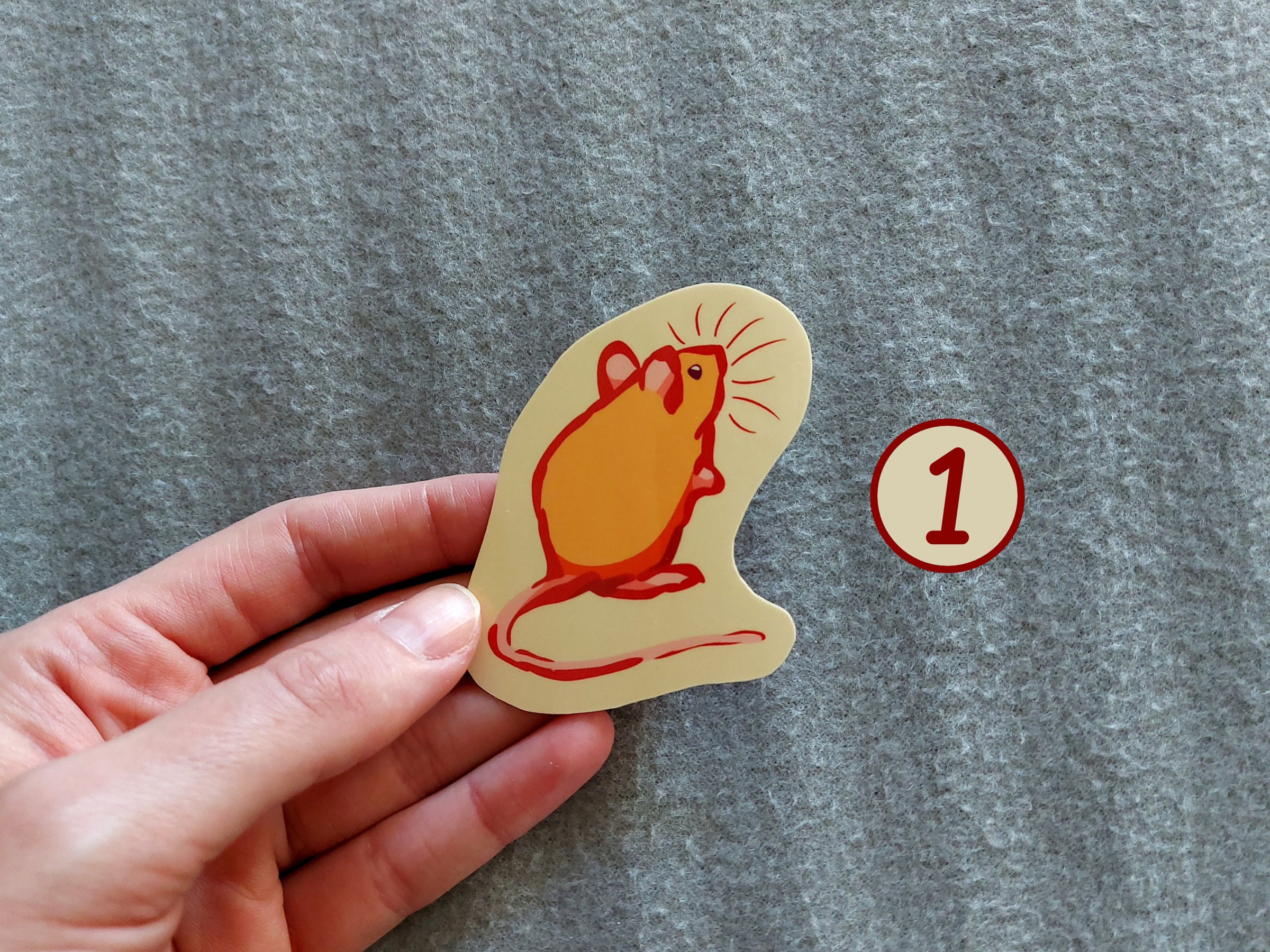Vinyl Stickers - Mice - Water-resistant - Etsy