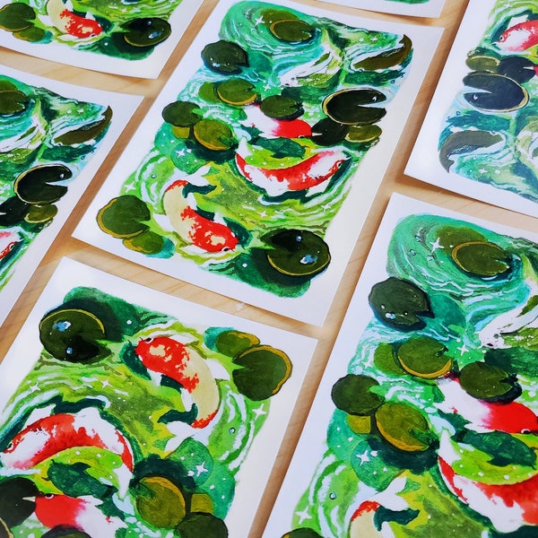 Gouache Painting - Etsy