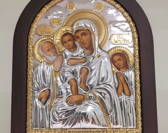 Virgin Mary of Pochayiv Silver Christian Orthodox Icon / Greek - Etsy