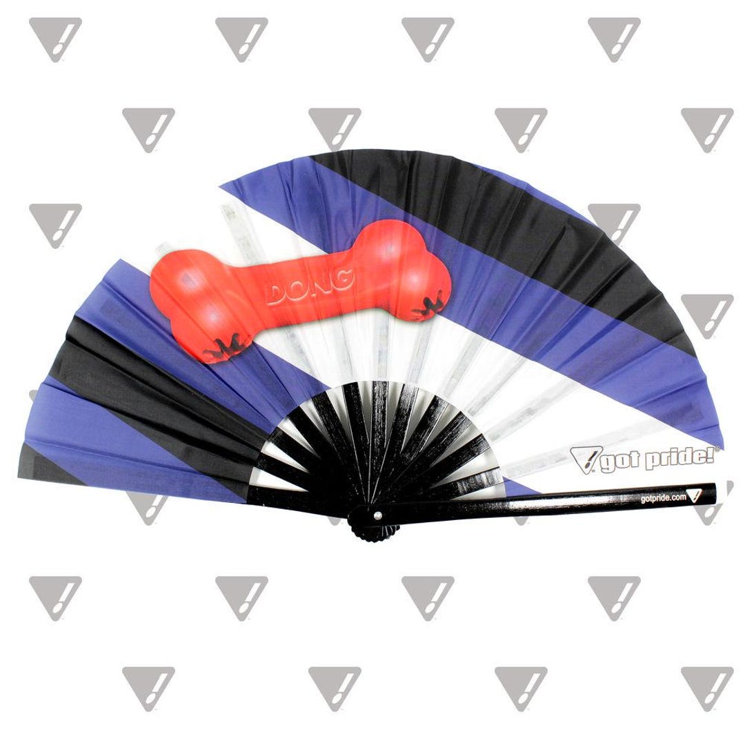 Leather Fetish Kink Pup Pride Flag With Dong Chew Toy Large Bamboo ...