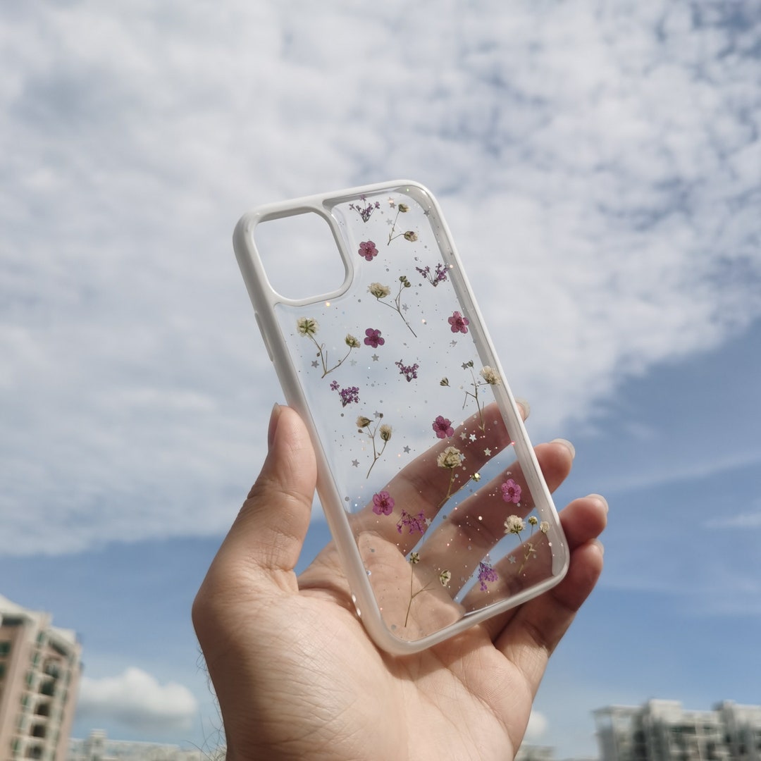 Pressed Dried Real Flower Boho Phone Case,iphone 12 Pro Max 6 6s 7 8 ...