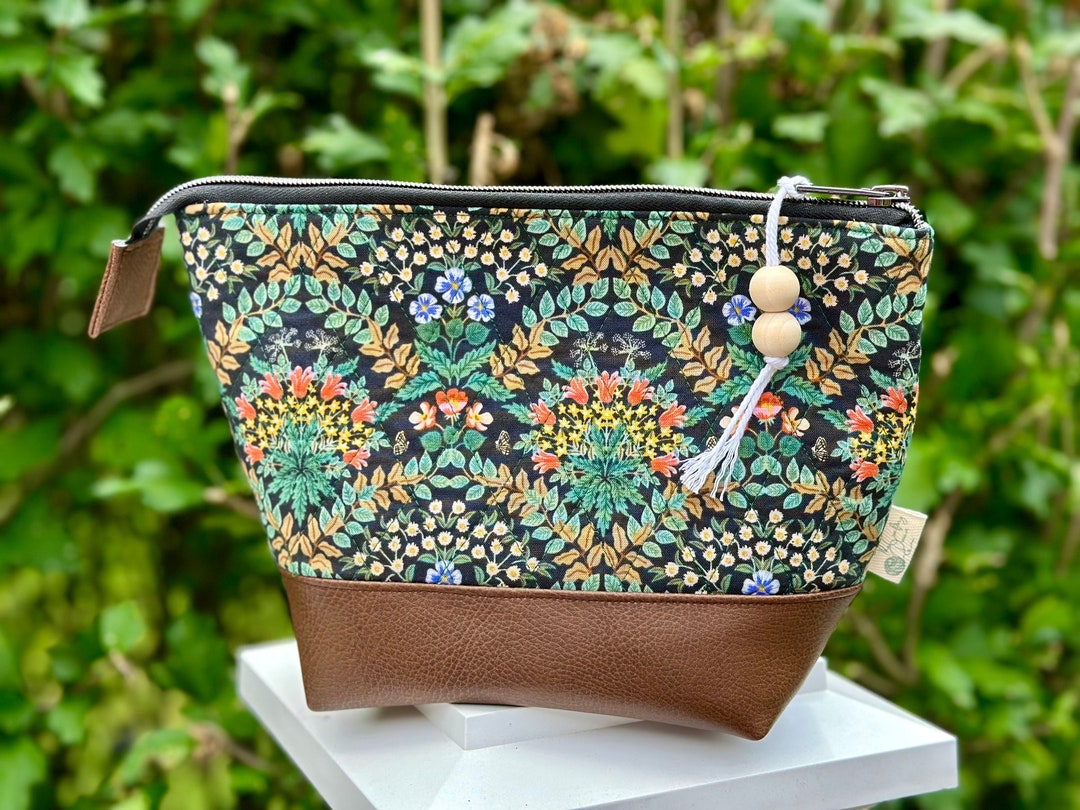 Project Bag for Knitting Crocheting Embroidery Cross Stitching Small ...