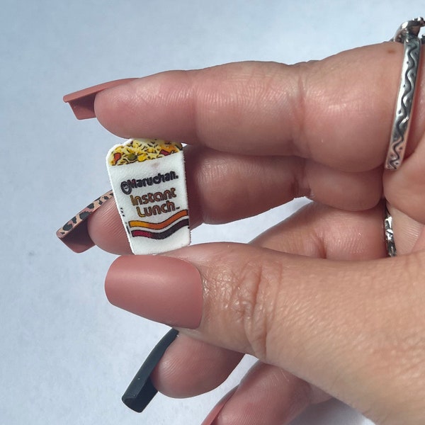 Noodle Keychain - Etsy