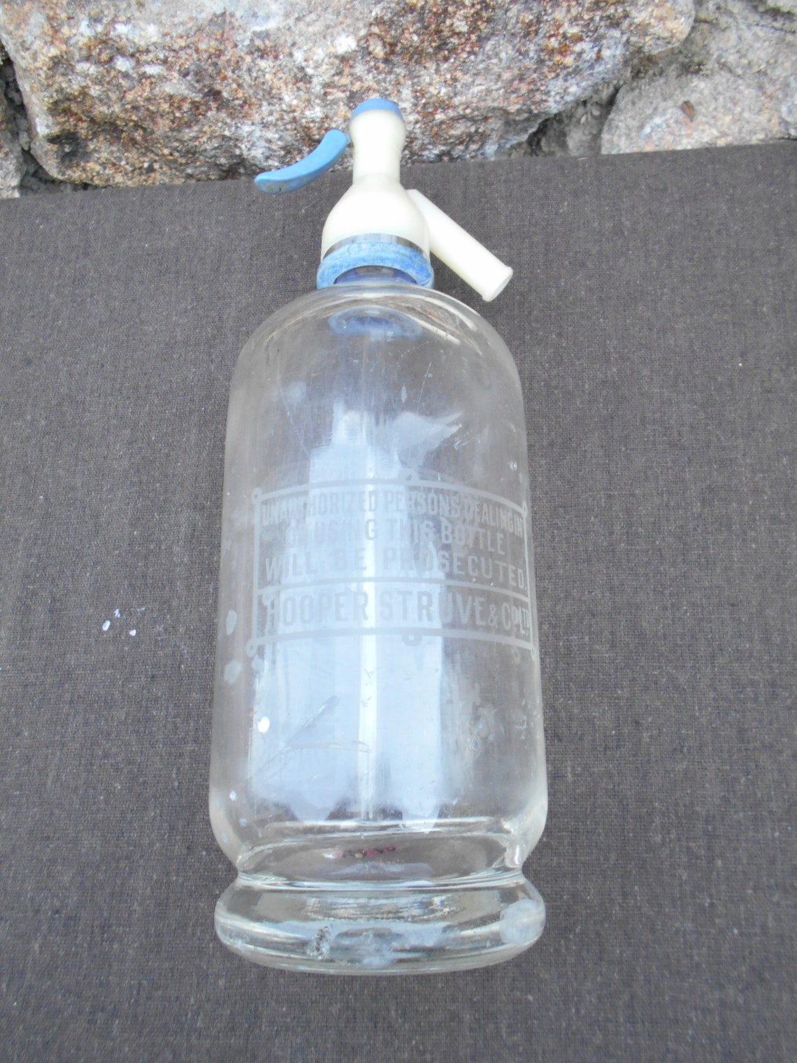 Vintage English Soda Syphon | Etsy