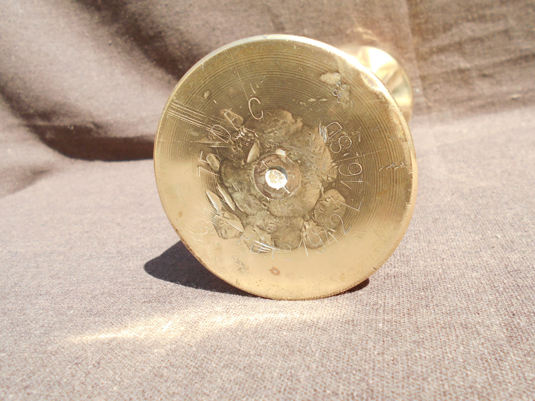 WW2 Trench Art Brass Vase Made From 75 DE C Artillery Shell - Etsy