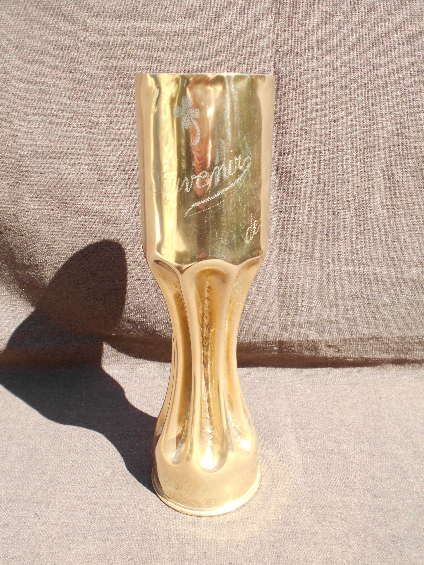 WW2 Trench Art Brass Vase Made From 75 DE C Artillery Shell - Etsy