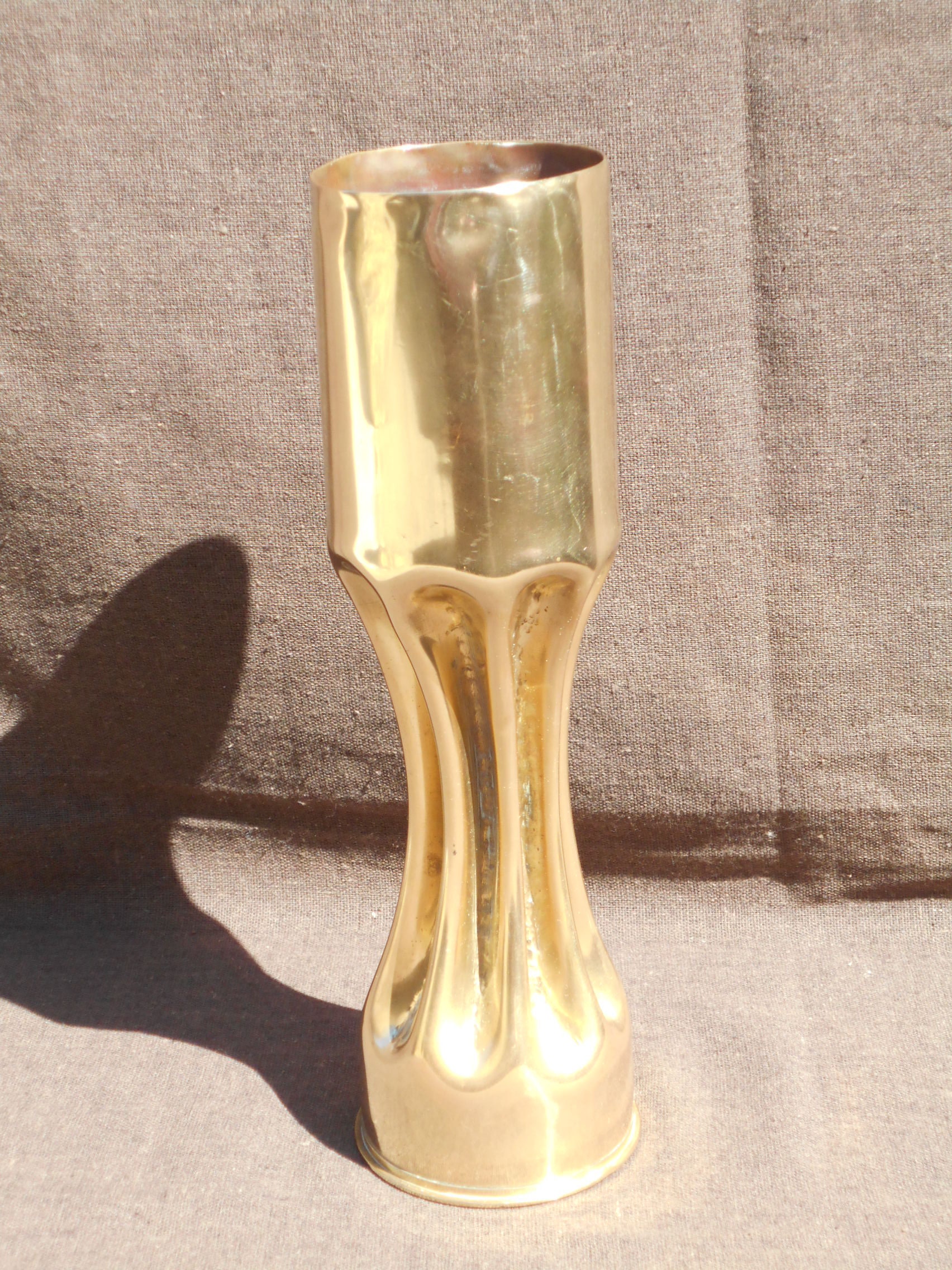 WW2 Trench Art Brass Vase Made From 75 DE C Artillery Shell - Etsy
