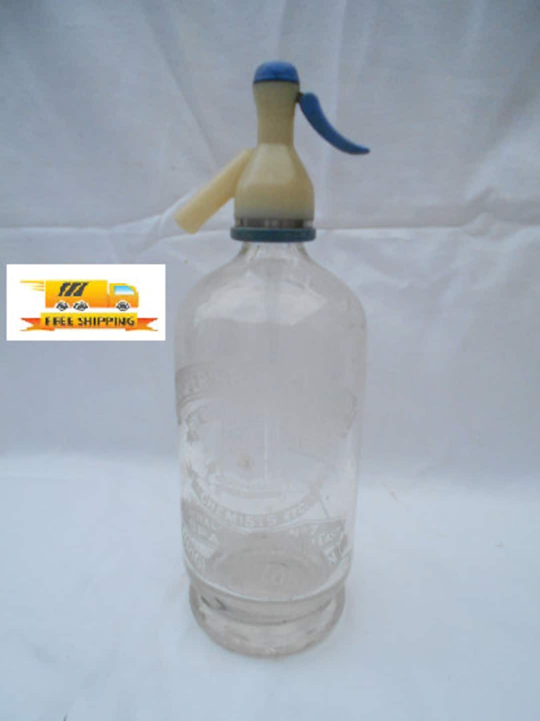 Vintage English Soda Syphon - Etsy