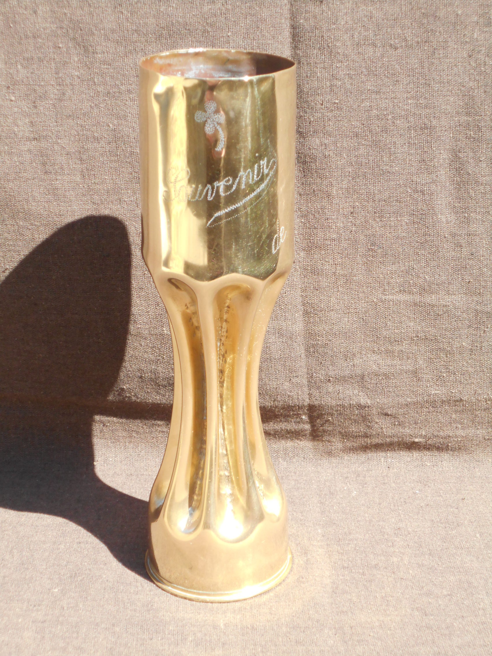 WW2 Trench Art Brass Vase Made From 75 DE C Artillery Shell - Etsy