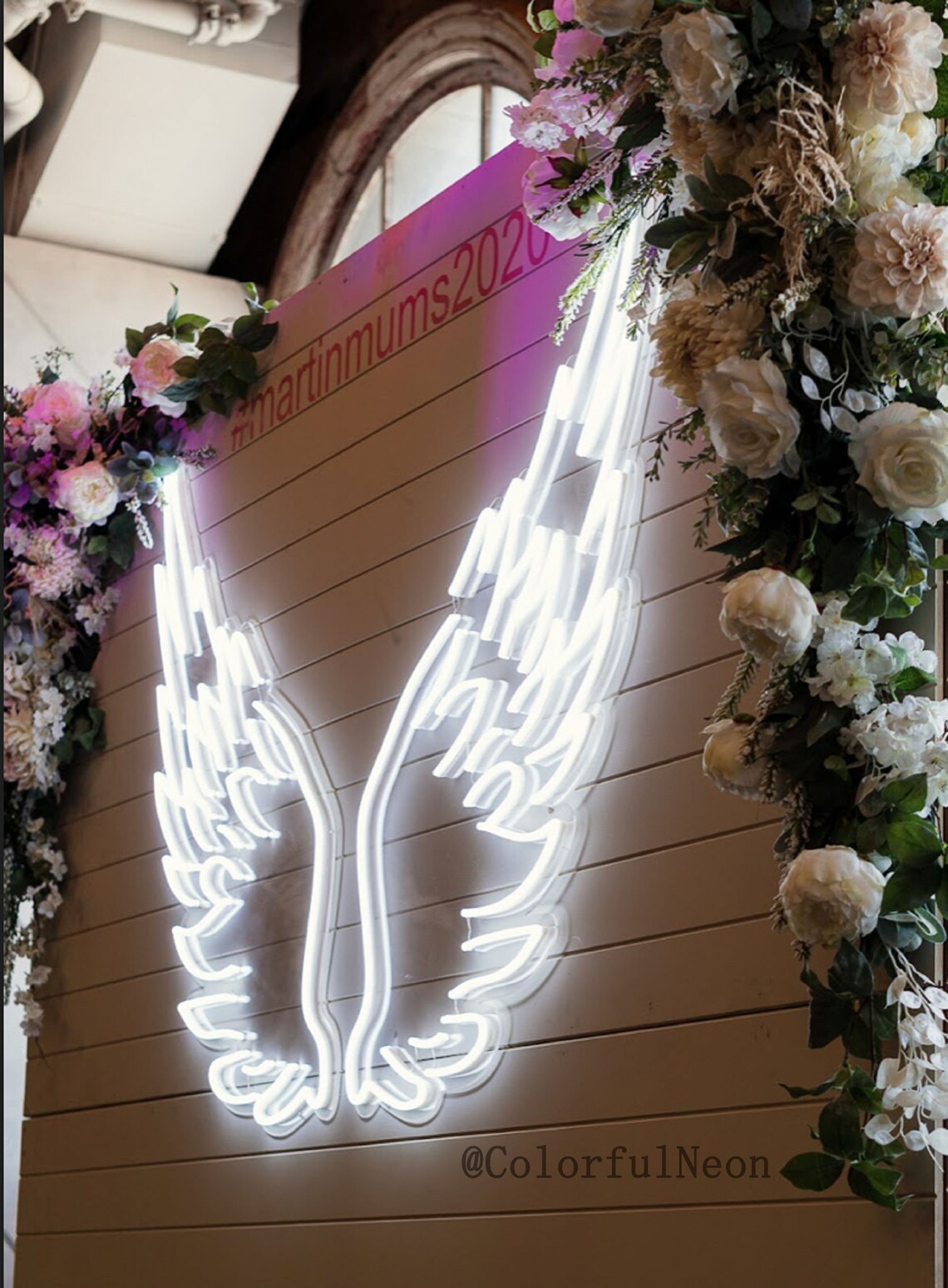 Neon Sign Angel Wings Neon Sign Bar Neon Art Nimbus Neon | Etsy