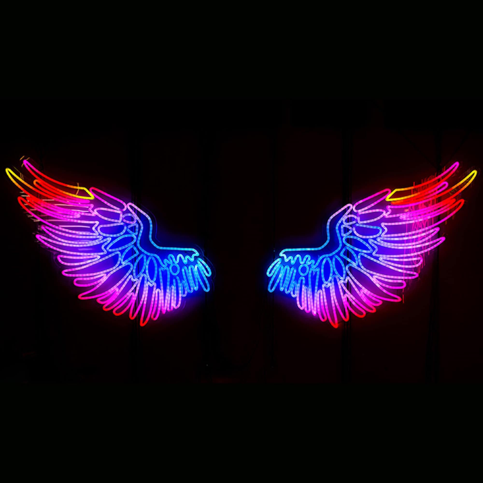 Angel Wing Neon Sign Customized WallCustom Neon Sign neon | Etsy