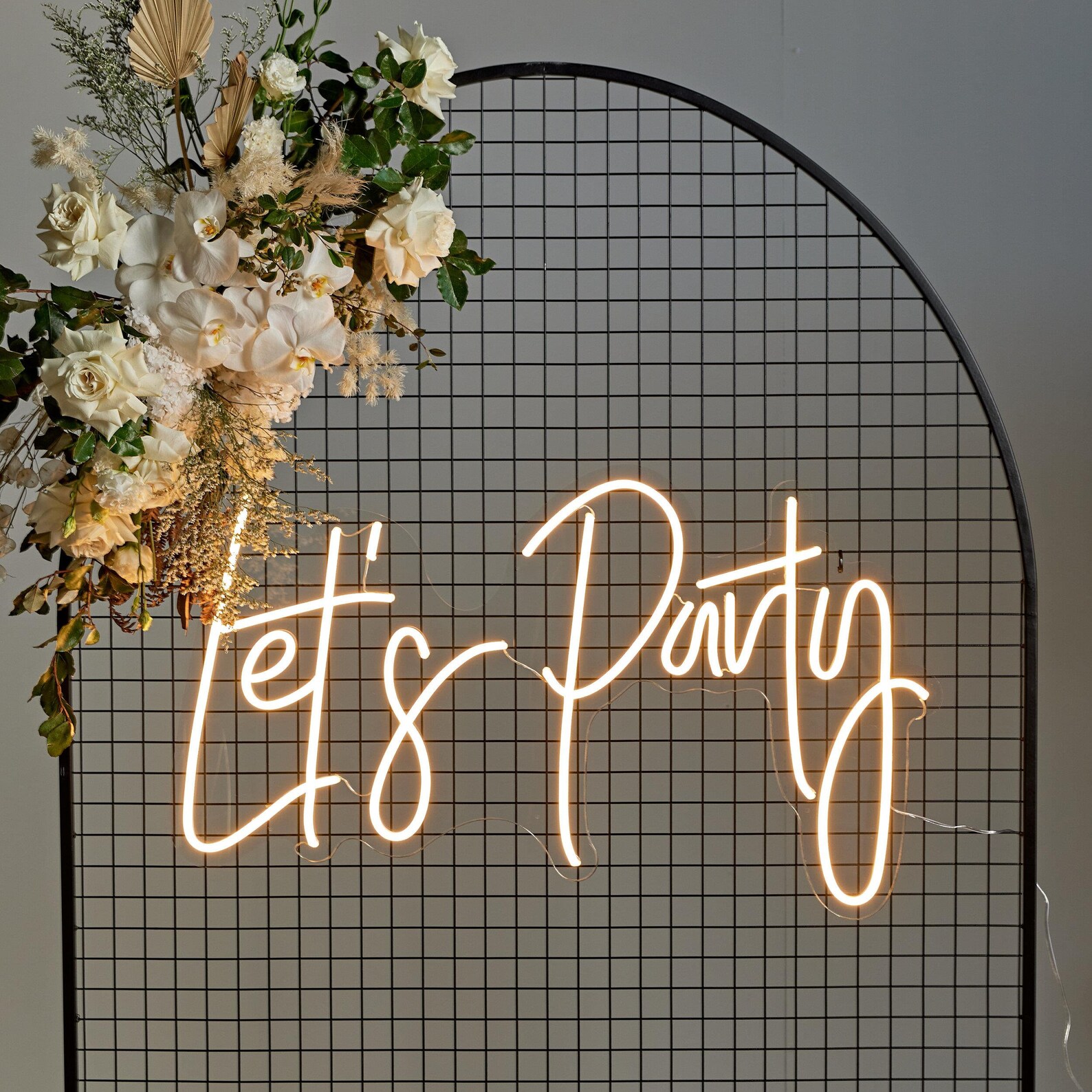 Let's Party Neon Sign custom Neon Sign for House Neon - Etsy