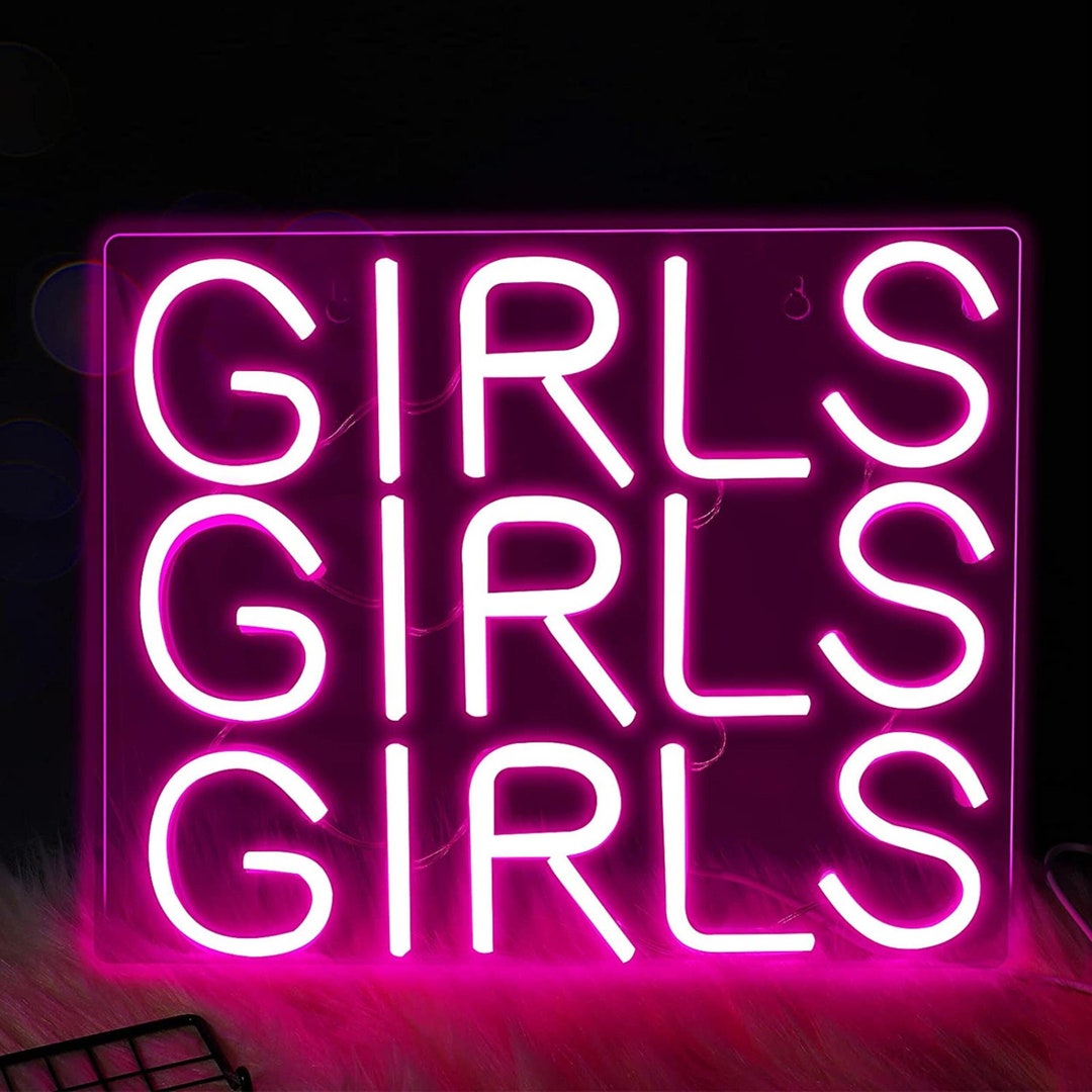 Girls Girls Girls Custom Neon Sign Bar Nightclub Party Decor Neon Led ...