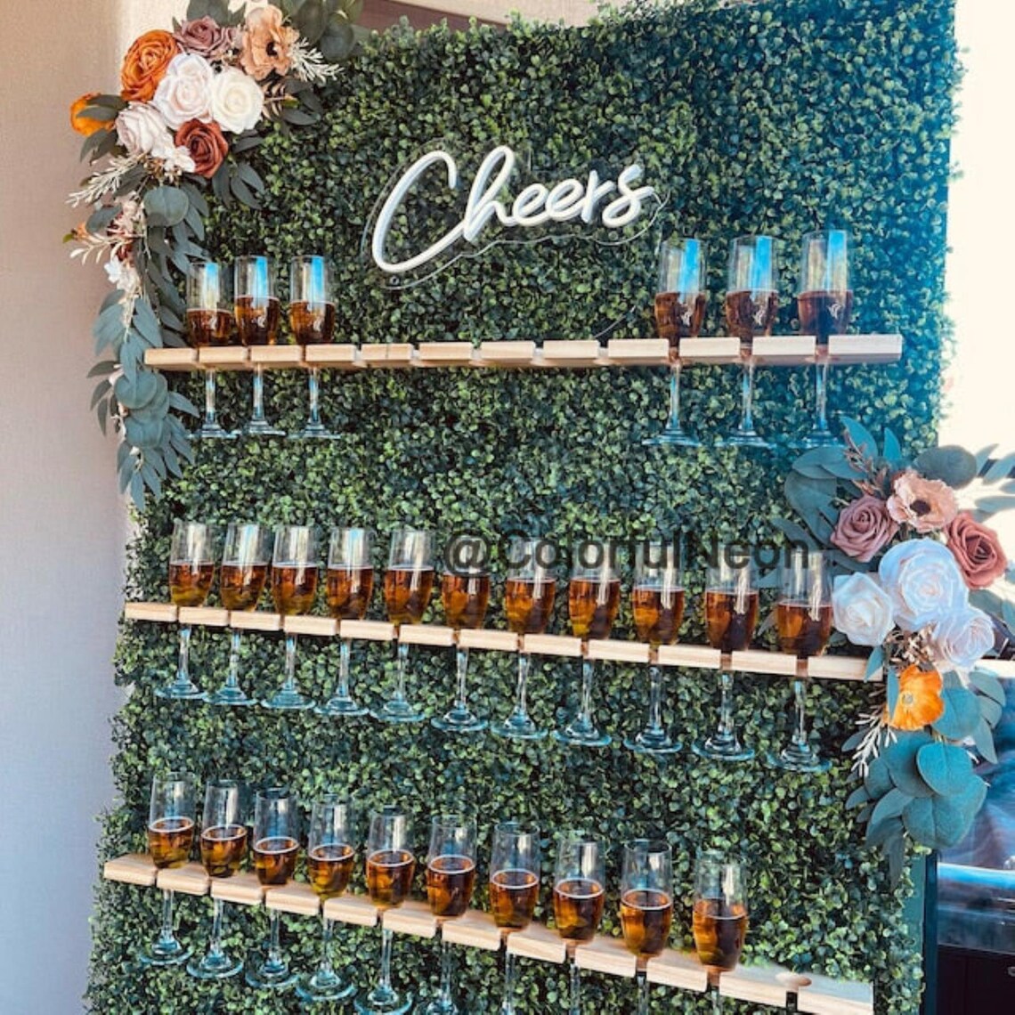 Cheers Custom Neon Signs for Wall Decor Personalized Gifts - Etsy