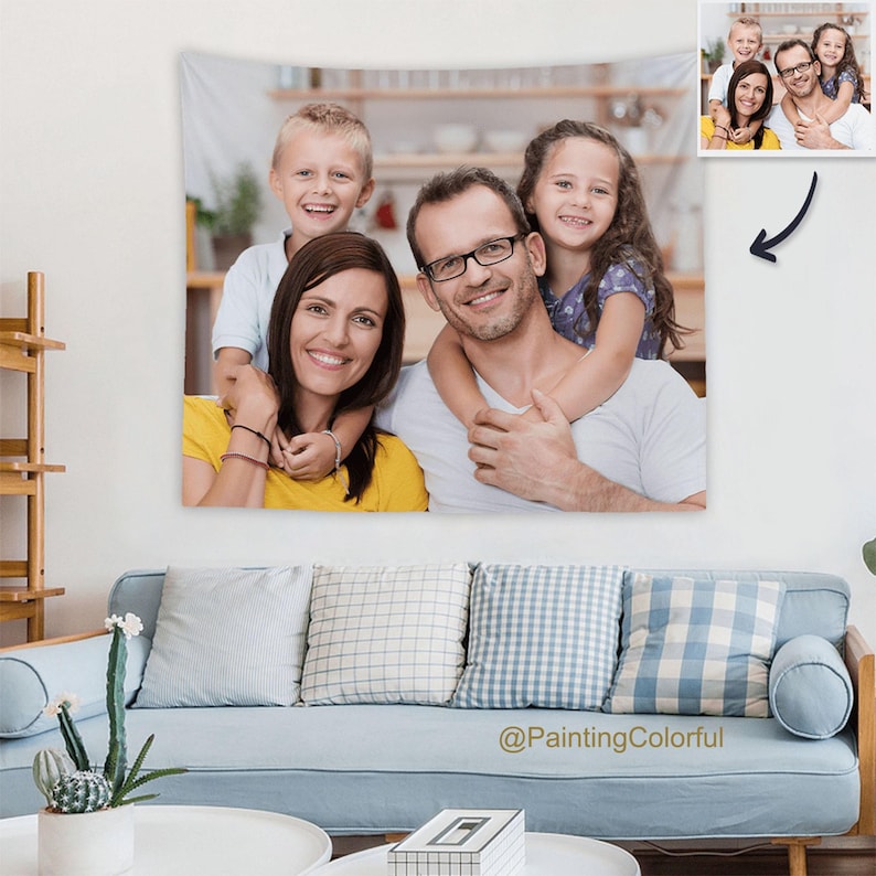 Custom Tapestry From Your Favorite Photo, Custom Wall Decor Tapestry ...