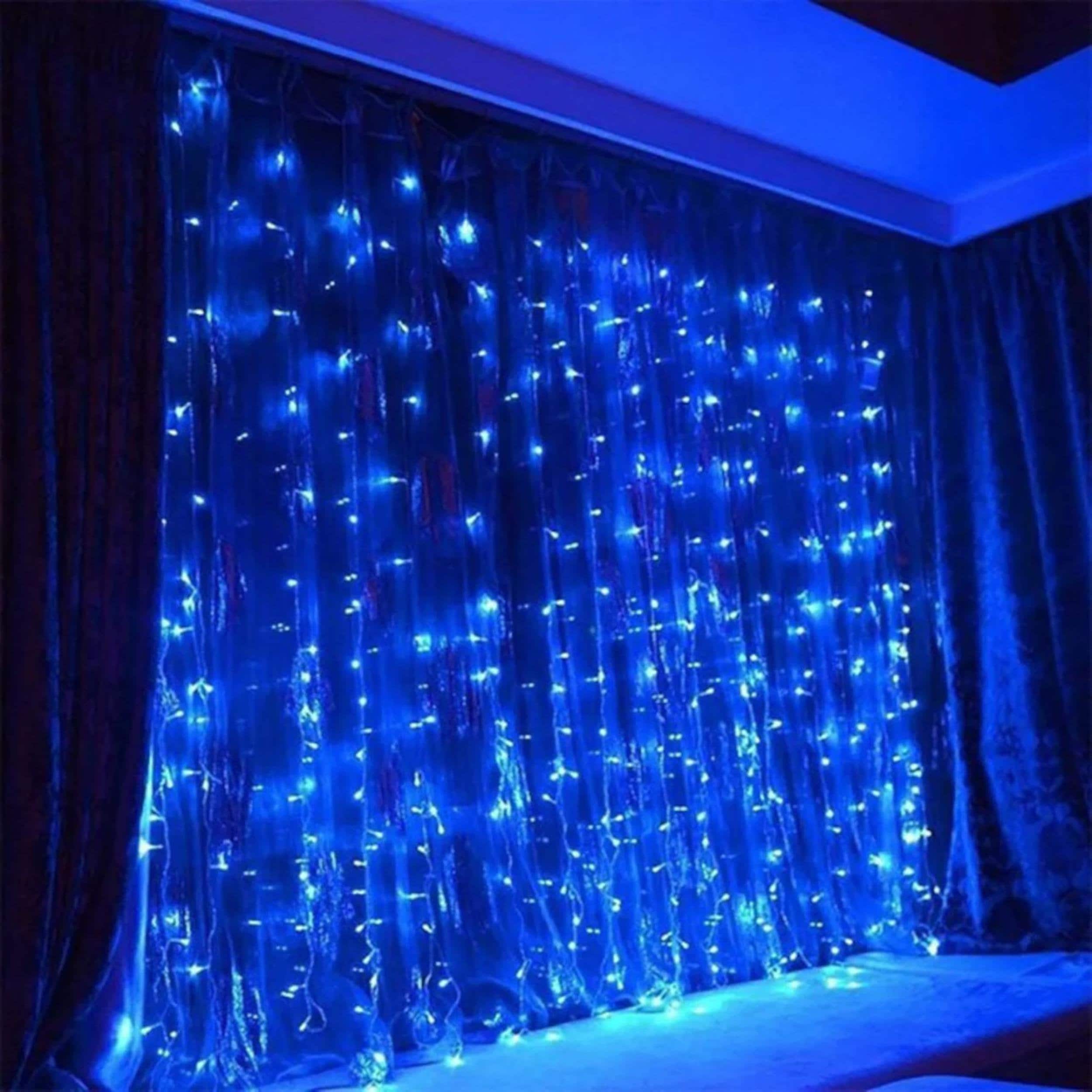 300 Light Led Curtain String Lights USB With Remote for - Etsy Canada