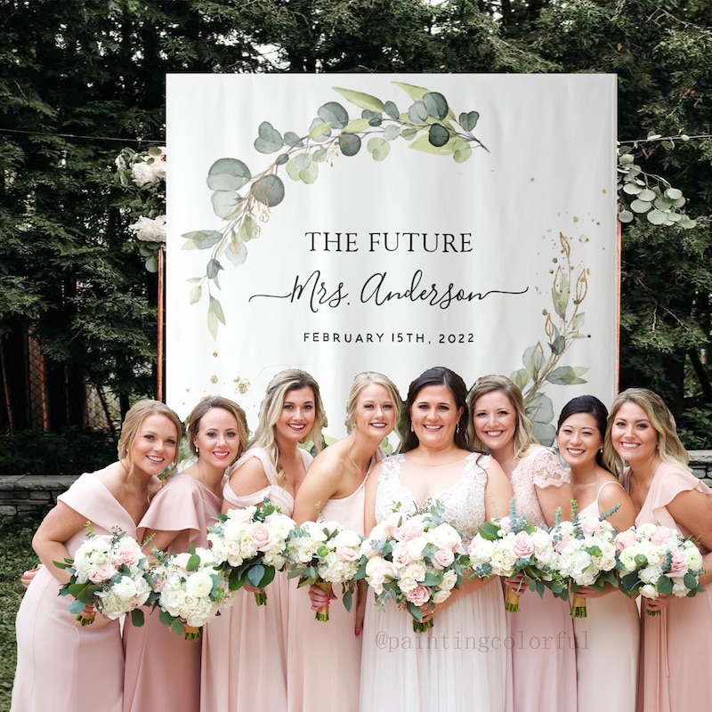 Greenery Backdrop - Etsy