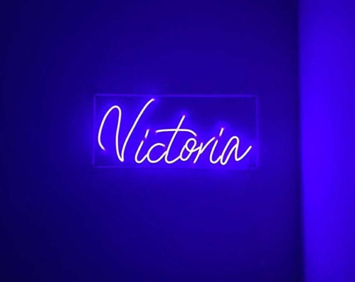 Custom Neon Sign Custom Name Neon Sign Neon Sign Wedding | Etsy