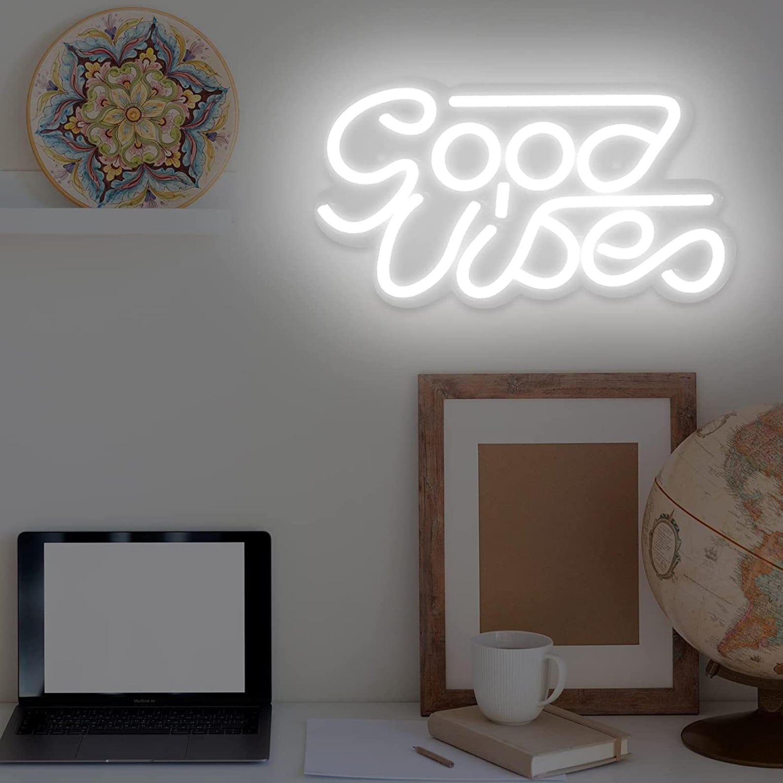 Good Vibes Neon Sign Flex Led Neon Light Sign Custom Led Neon - Etsy
