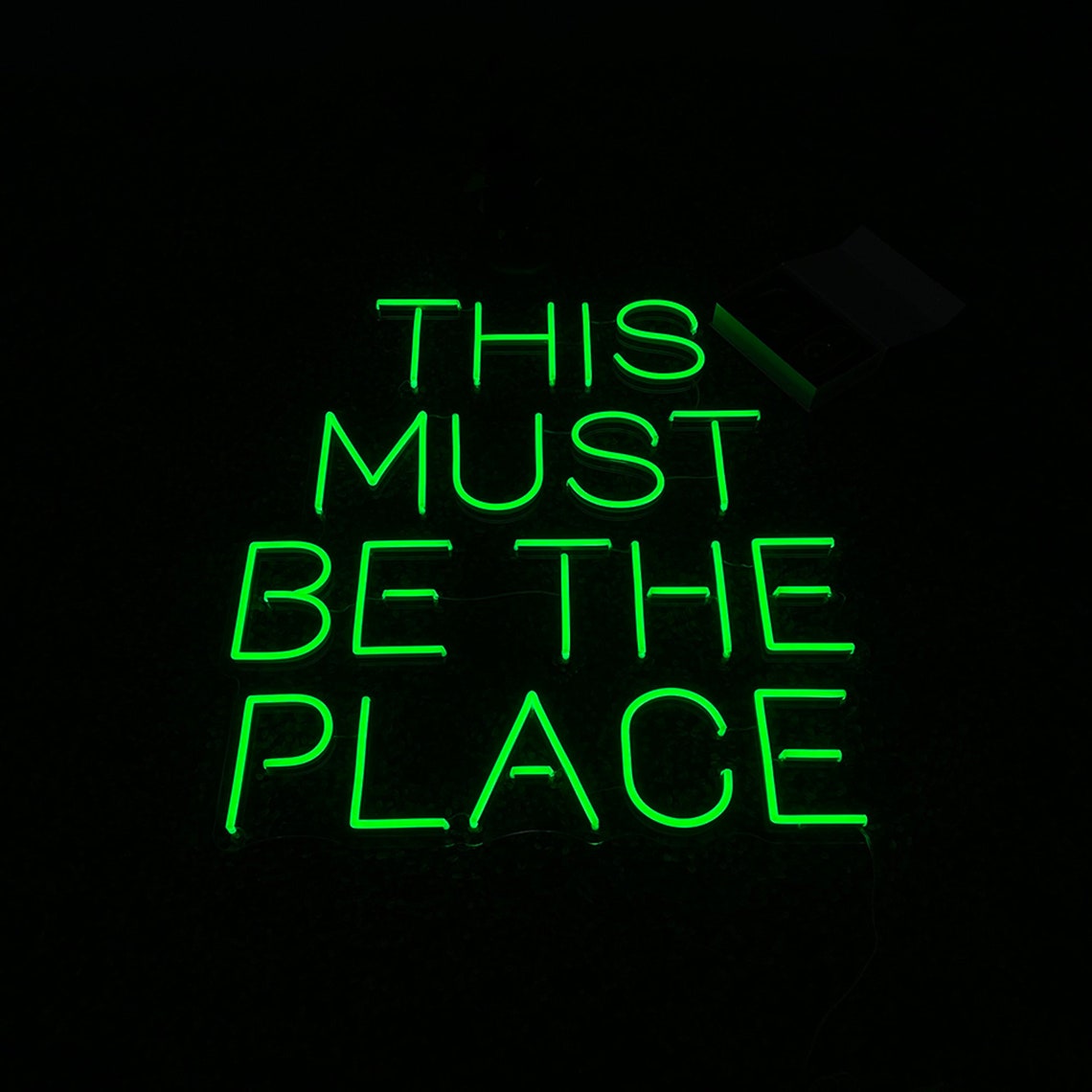 This Must Be the Place Neon Sign Neoncustom Neon Sign for - Etsy UK