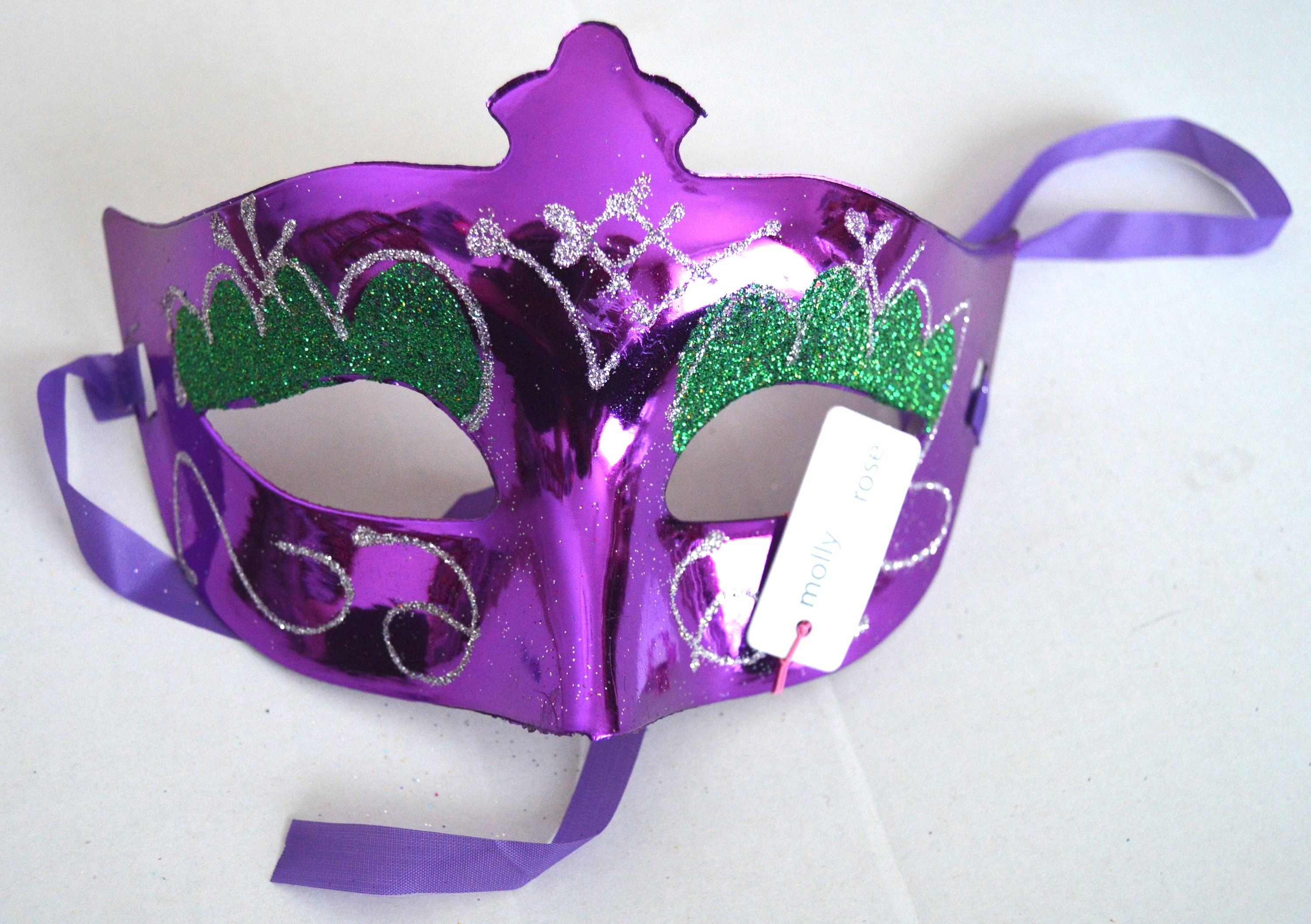 Metallic Glitter Masquerade Half Face Mask Eye Gothic - Etsy UK