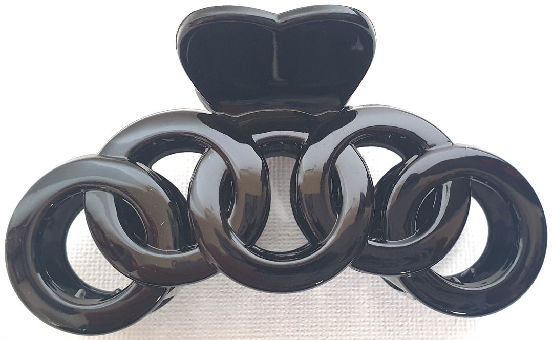 9cm Linked Circle Design Clamp Claw Hair Clips Formal Fashion Women - Etsy