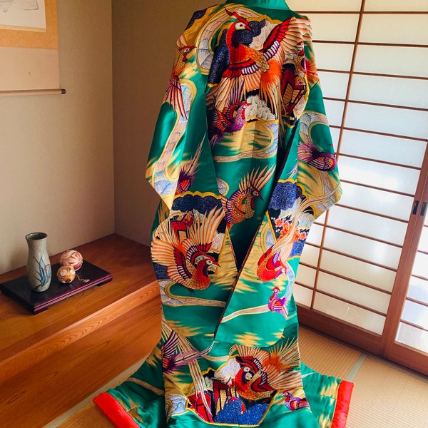 Japanese Wedding Kimono Uchikake - Etsy