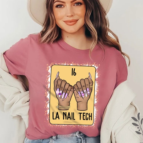 Nail Artist Shirt Nail Boss Nail Technician Gift for Nail - Etsy