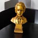 Hand-painted Mozart Mini Bust: Ceramic Classical Composer Sculpture - Etsy